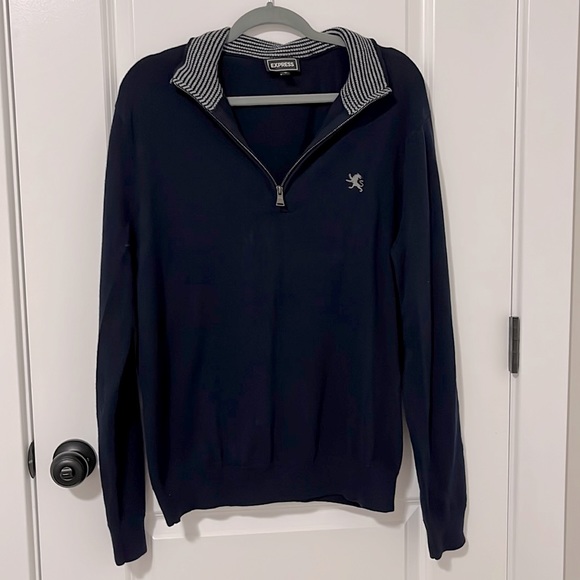 Express | Sweaters | Mens 3 Quarter Zip Sweater | Poshmark